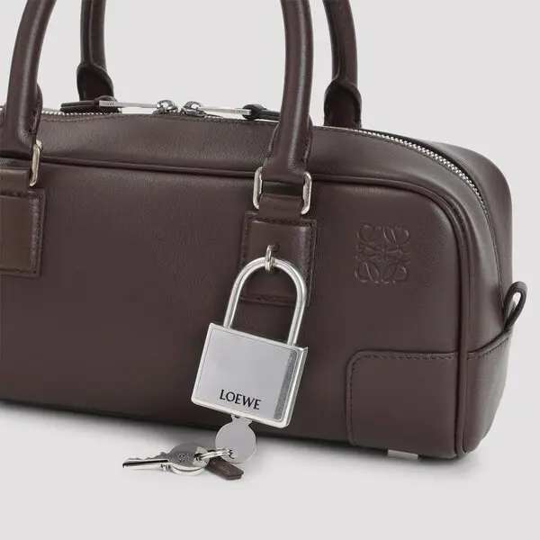 Loewe Amazona 23 Cropped Bag - Brown