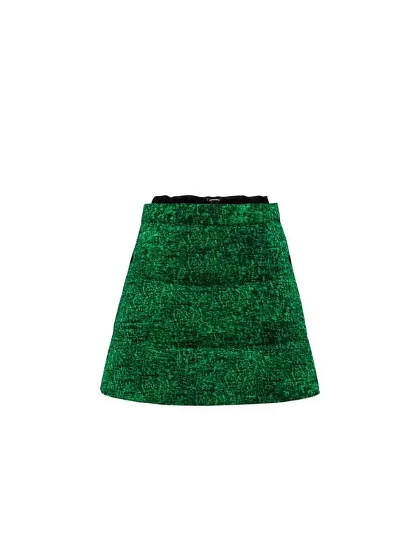 Moncler Print Skirt 1 Jw Anderson - Green
