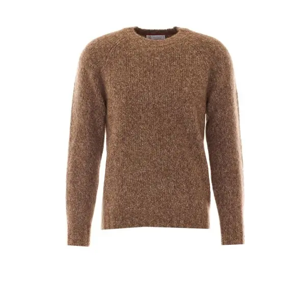 Brunello Cucinelli Silk And Cashmere Sweater - Cream