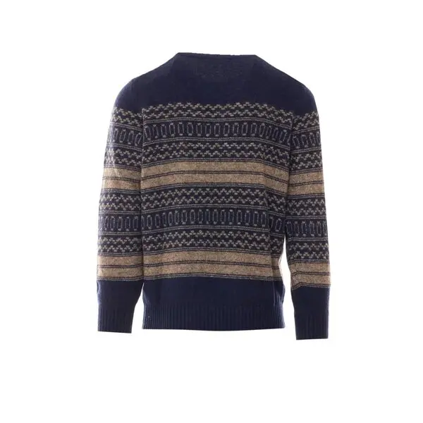 Brunello Cucinelli Nordic Jacquard Sweater - Blue