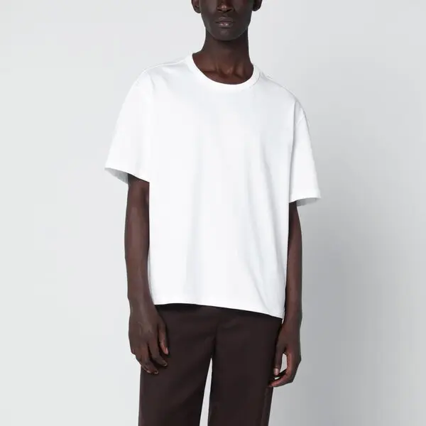 Séfr Mauro T-shirt In Organic Cotton - White