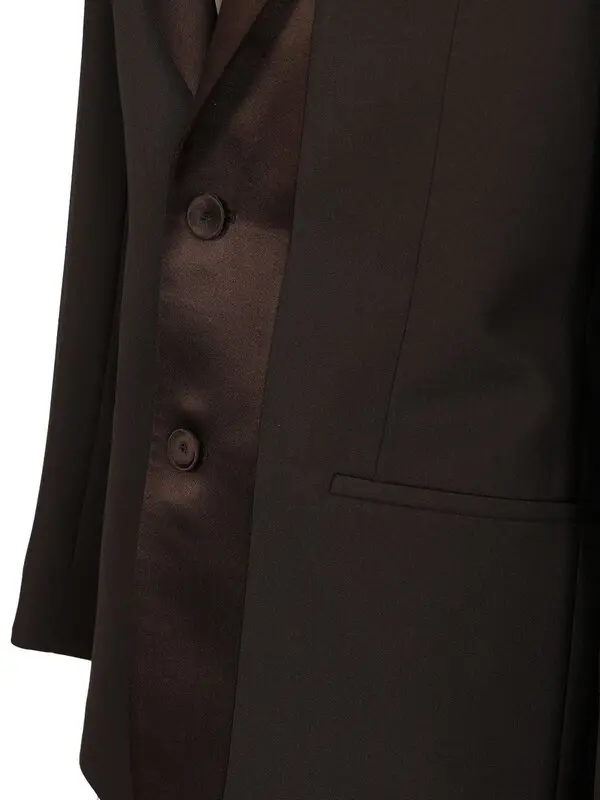 Fendi Wool Crepe Blazer