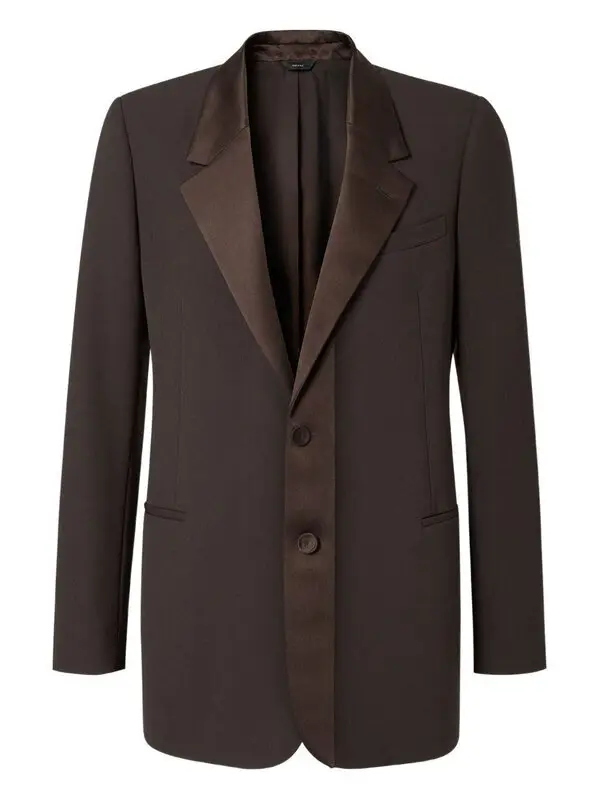 Fendi Wool Crepe Blazer