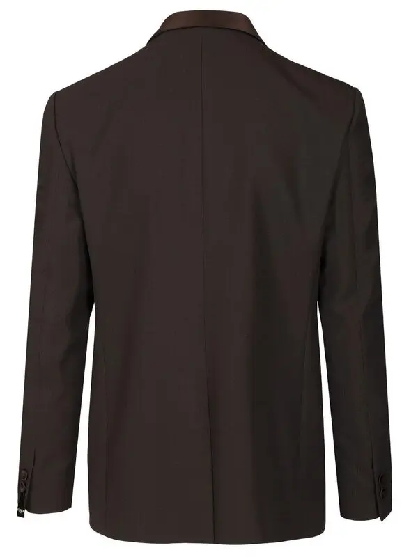 Fendi Wool Crepe Blazer