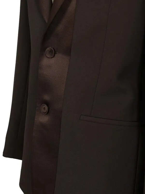 Fendi Wool Crepe Blazer