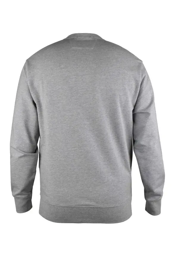 C.P. COMPANY Cotton Crew Neck Pullover - Gray