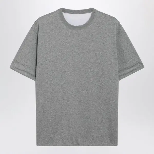 Prada Reversible /grey Cotton T-shirt
