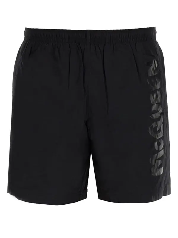 Alexander McQueen Graffiti Logo Swimsuit