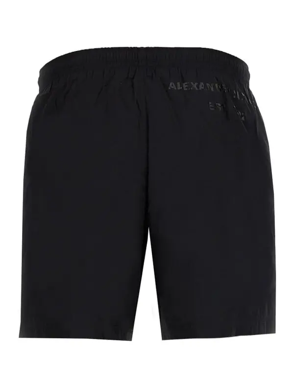 Alexander McQueen Graffiti Logo Swimsuit
