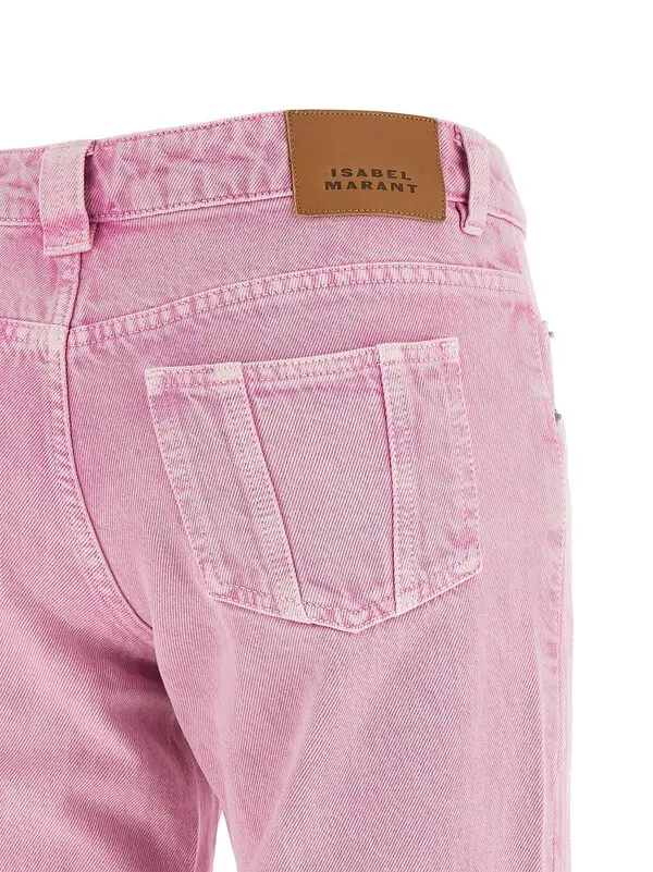 Isabel Marant Étoile Marant 'jaylis' Jeans - Pink
