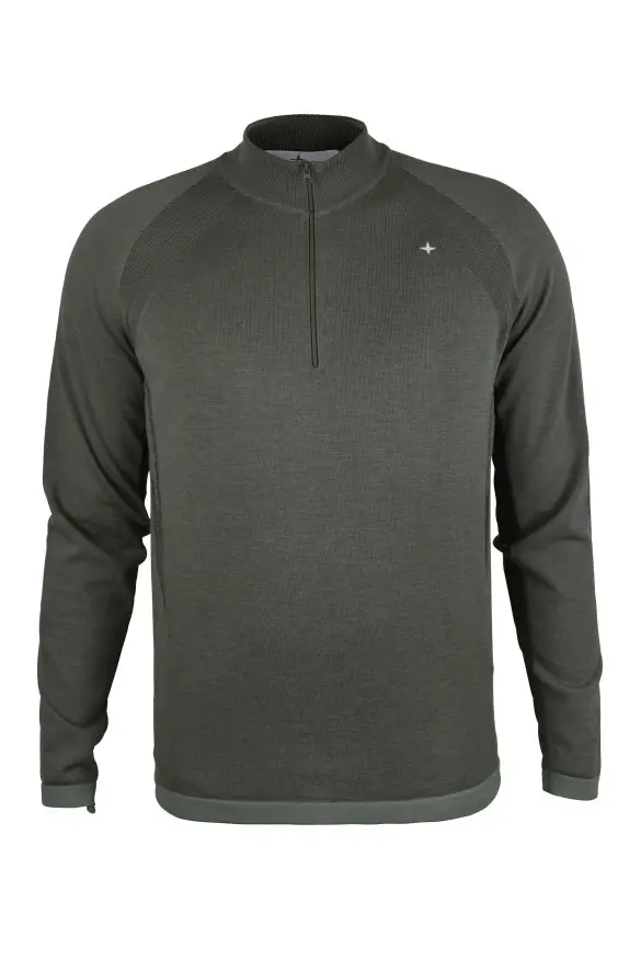 Stone Island Wool Fine Knit Sweater - Yellow