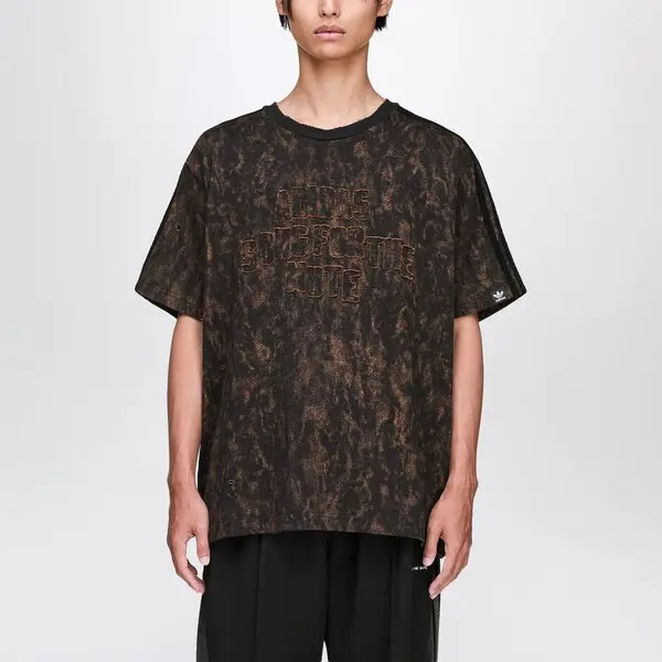 Adidas T-shirt Song For The Mute Adi006 /wild Brown - Black