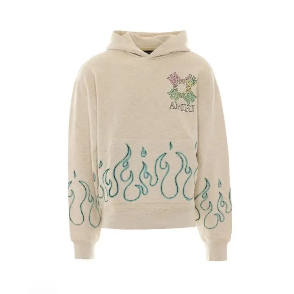 Amiri Ma Quad Flames Hoodie