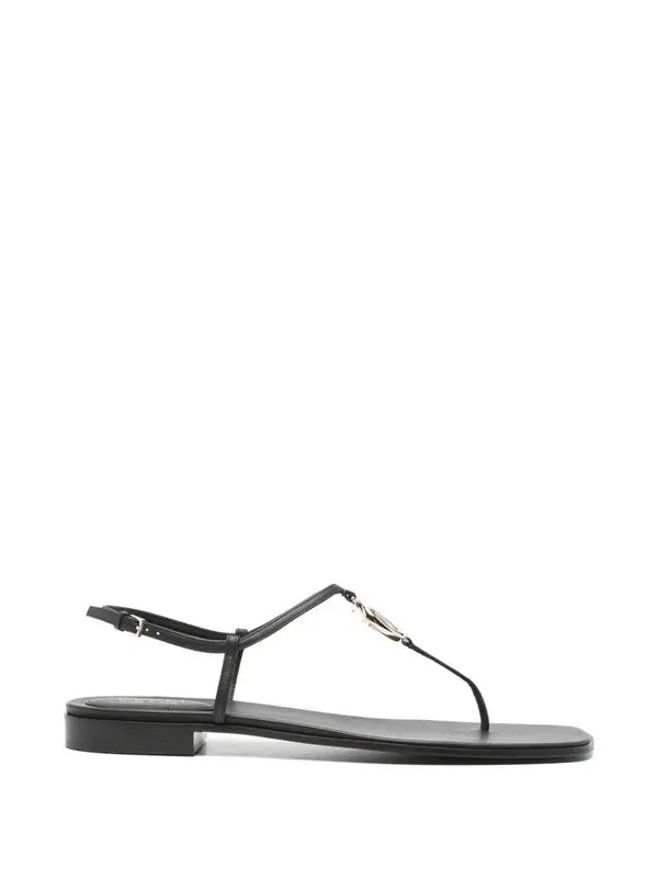 Gucci Gg Marmont Leather Sandals - Multicolor