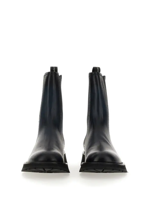 Alexander McQueen Leather Chelsea Boots - Multicolor