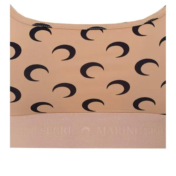 MARINE SERRE Moon Print Sport Bra