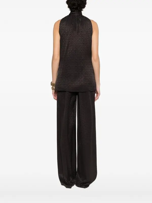 Gucci Silk Halter Neck Top - Multicolor