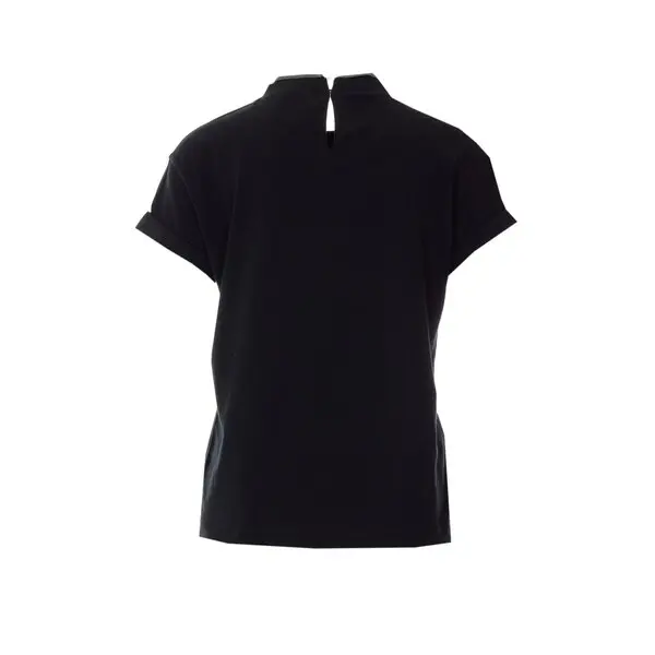 Brunello Cucinelli Monile Turtleneck T-shirt - Black