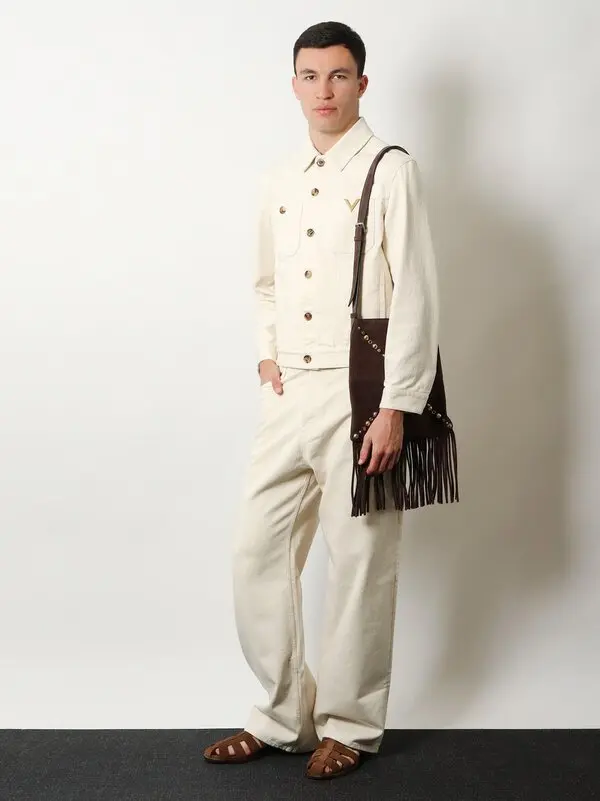 Valentino Garavani White Denim Jacket