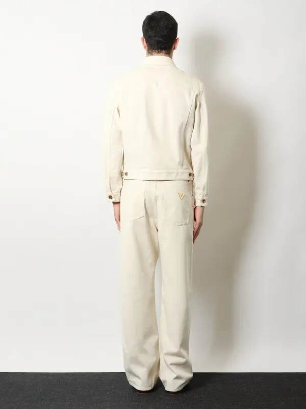 Valentino Garavani White Denim Jacket
