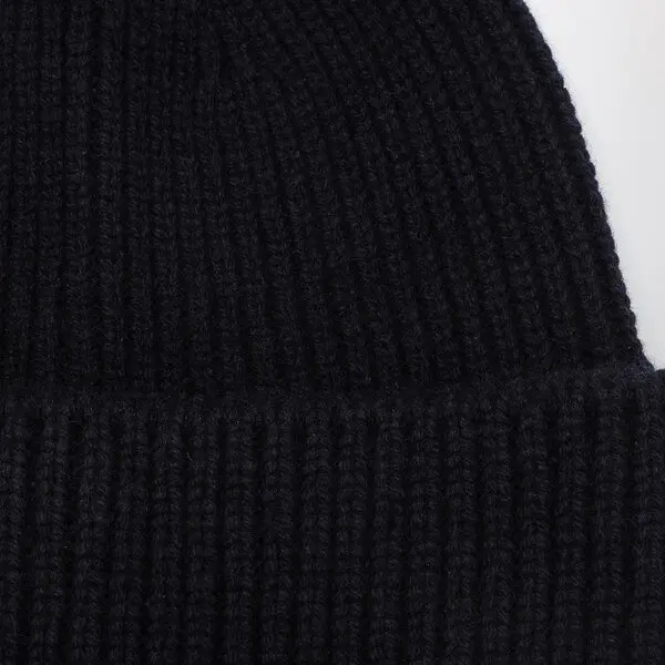 Destin Navy Cashmere Blend Beanie