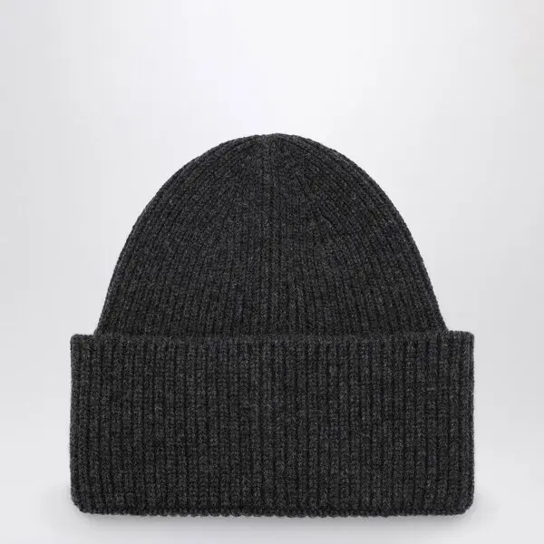 Destin Anthracite Grey Cashmere Blend Beanie