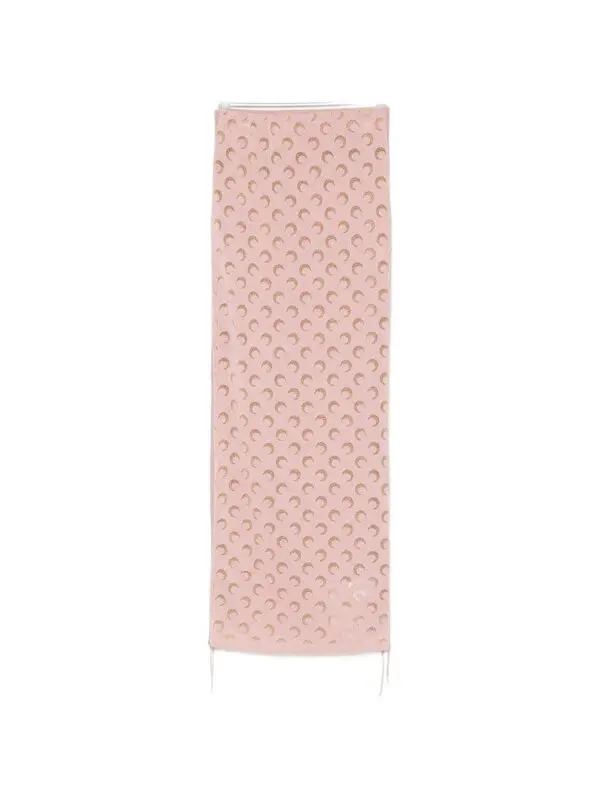 MARINE SERRE Moon Devore Skirt - Multicolor