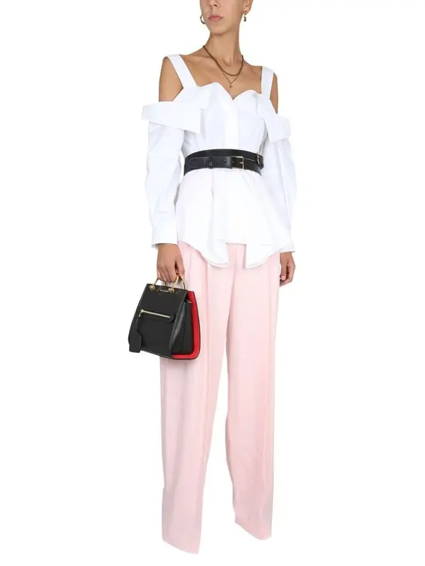 Alexander McQueen Wide Leg Pants