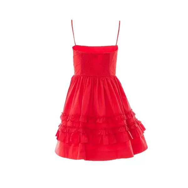 GANNI Mini Frill Dress