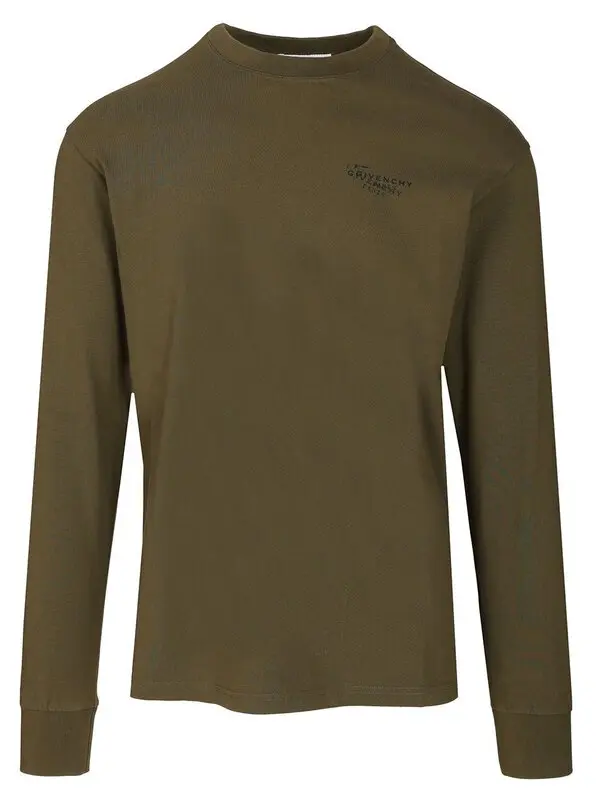 Givenchy Regular Long-sleeved T-shirt - Green