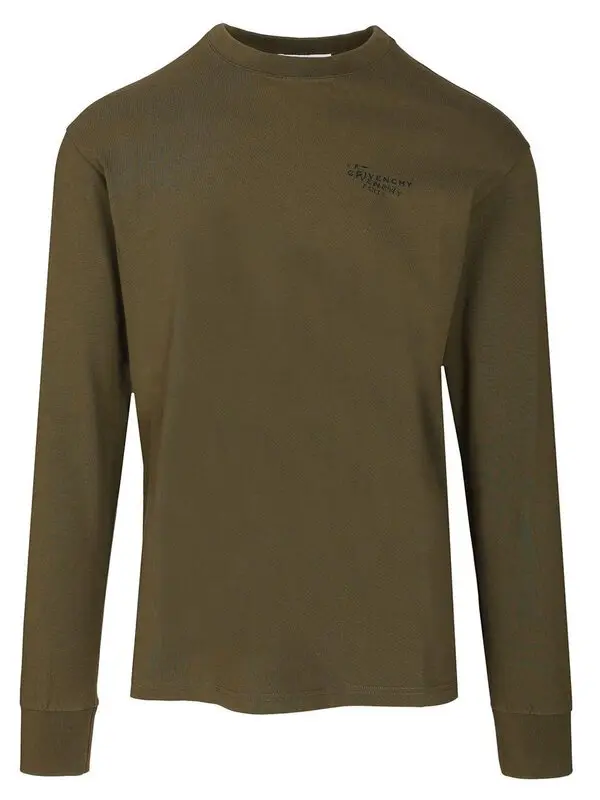 Givenchy Regular Long-sleeved T-shirt - Green
