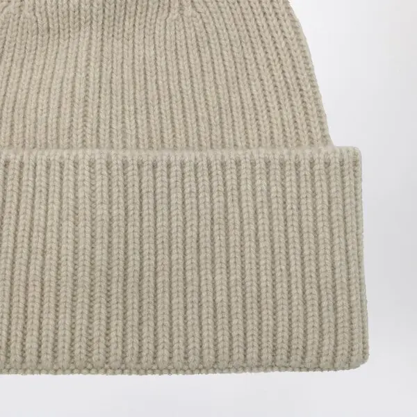 Destin Ivory Wool And Cashmere Beanie