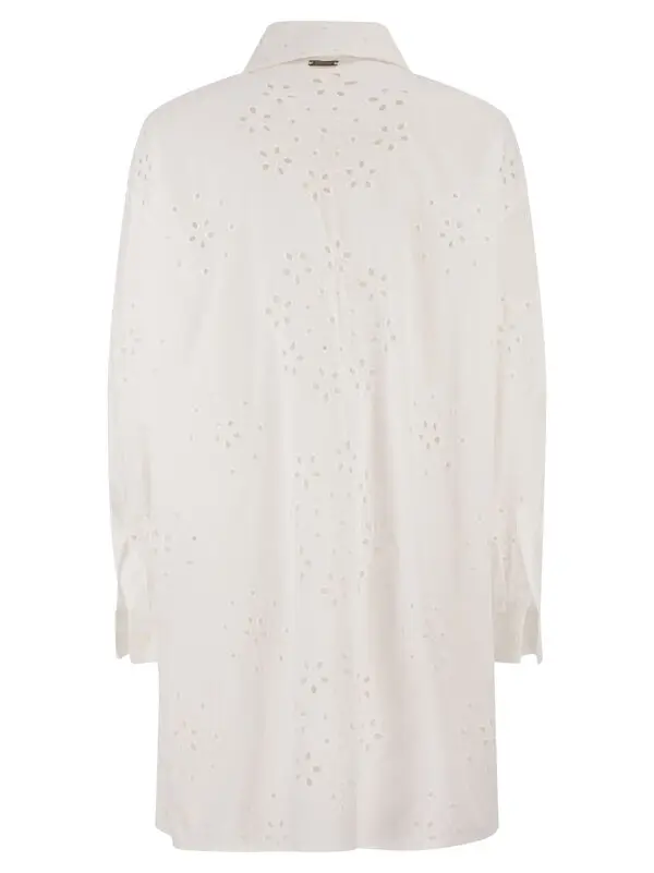 Herno Broderie Anglaise Shirt