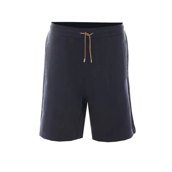Fendi Bermuda With Patch And Selleria Stitching