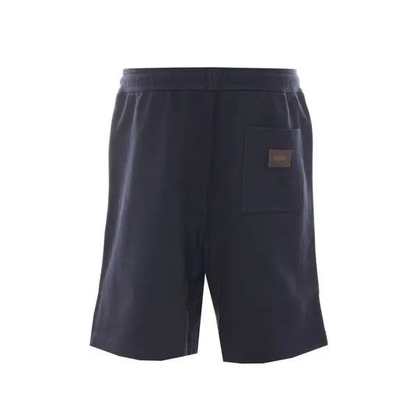 Fendi Bermuda With Patch And Selleria Stitching