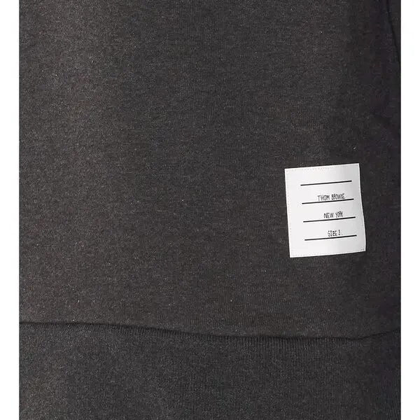 Thom Browne Logo Hoodie - Gray