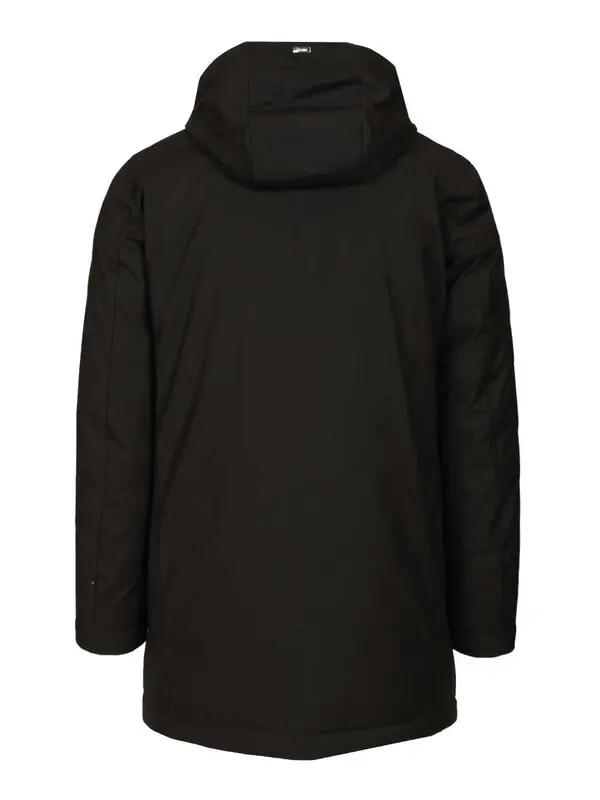 Herno Parka In New Business Technical Fabric And Ultralight Nylon