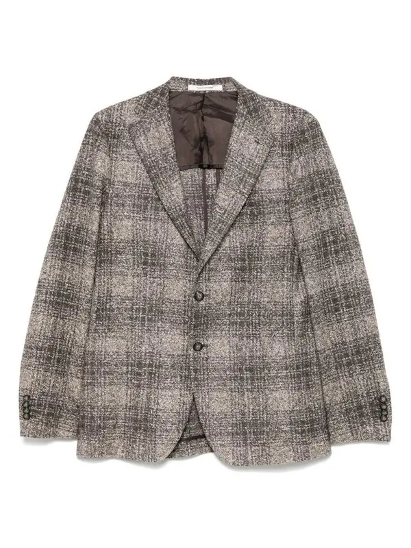 Tagliatore Blazer In Wool And Silk Jersey