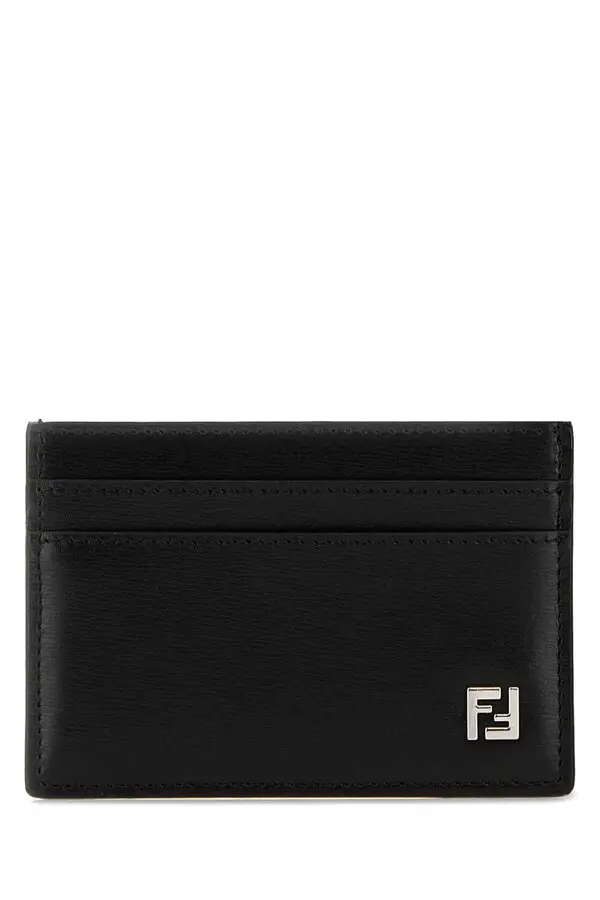 Fendi Leather Card Holder