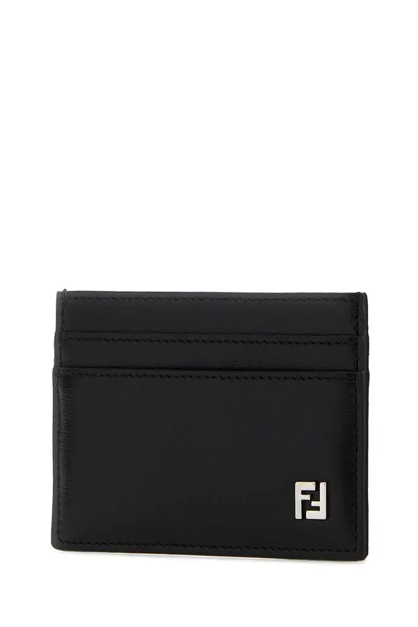 Fendi Leather Card Holder
