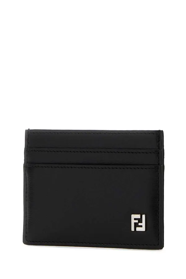 Fendi Leather Card Holder