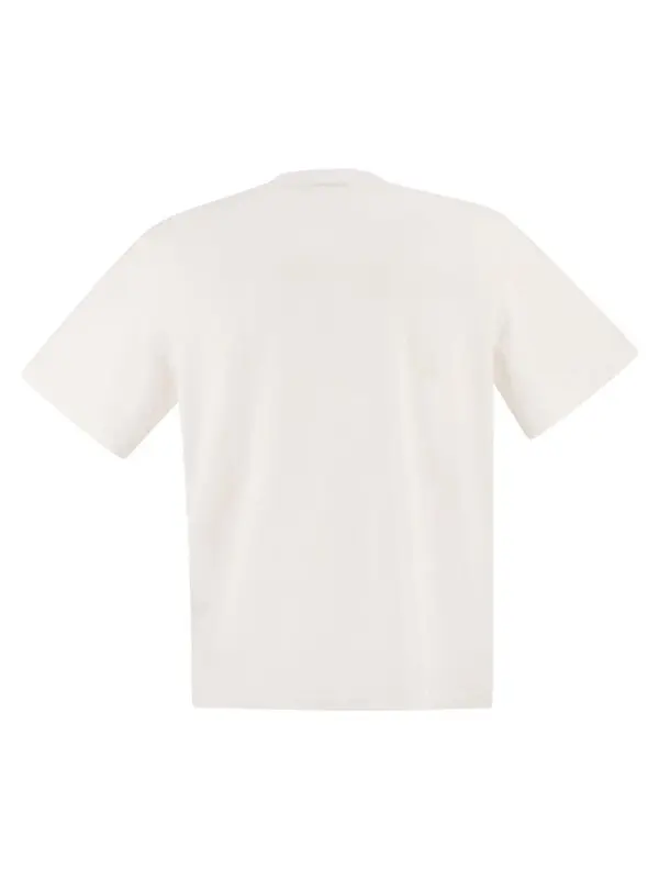 Stone Island Regular Fit T-shirt With “light Compass” Print