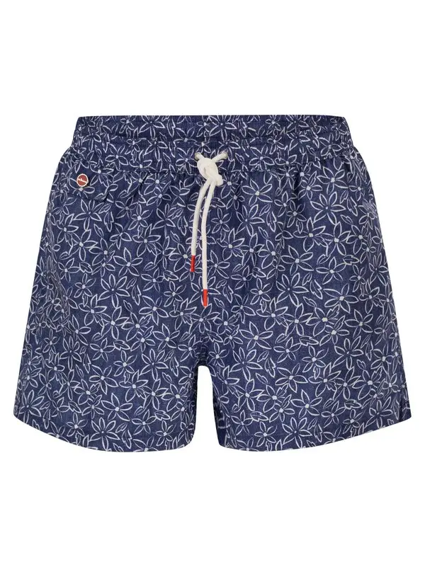 Kiton Short Patterned Swim Boxers