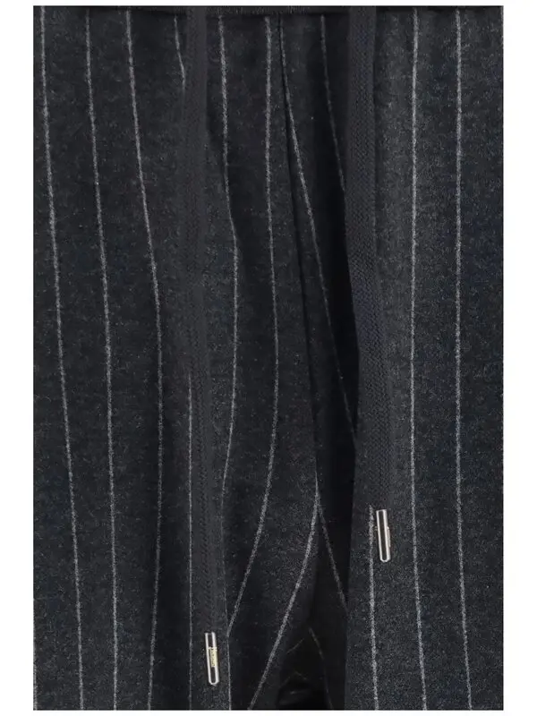 Herno Pinstripe Drawstring Pants