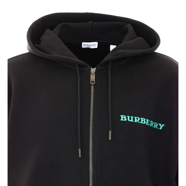 Burberry Heritage Logo Zip Hoodie