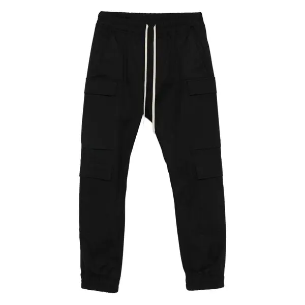 Rick Owens Trousers Tapered Trousers - Black