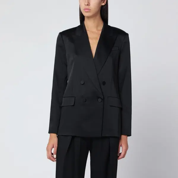 Simkhai Double-breasted Jacket - Black