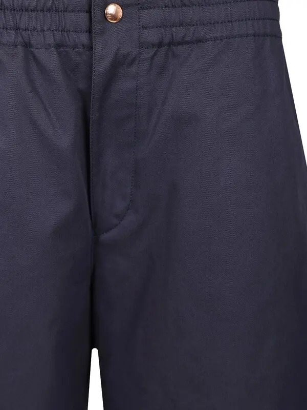Moncler Cotton Gabardine Trousers