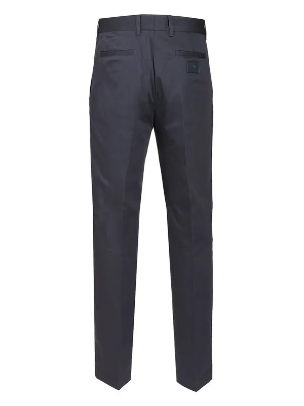 Fendi Gabardine Cigarette Trousers