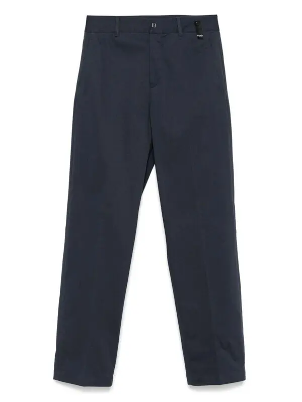 Fendi Gabardine Cigarette Trousers - Blue
